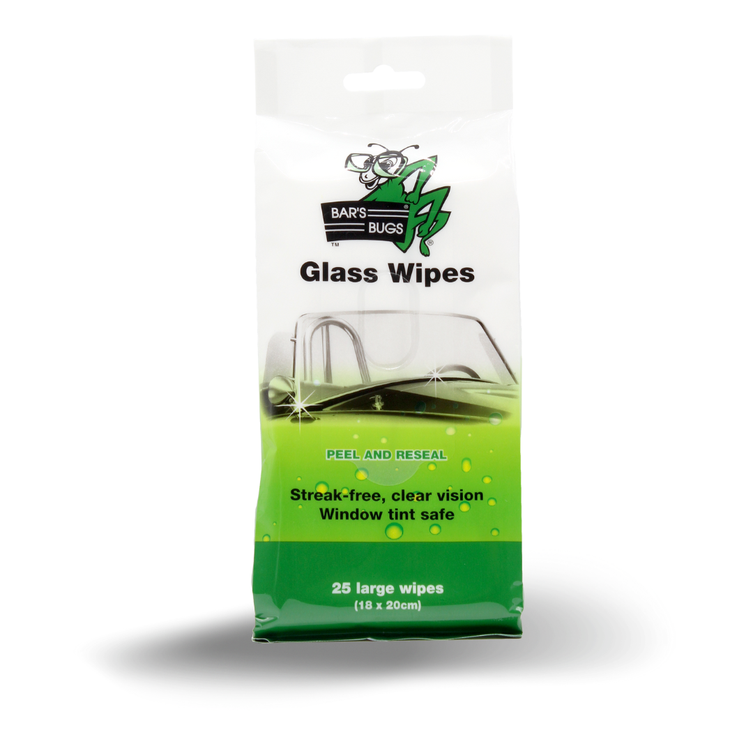 Glass Wipes - 25pc | Streak Free | Windscreen Wipes